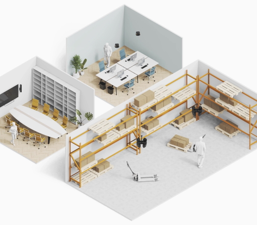 Матричный коммутатор AUDAC LUNA-F. Купить у официального дистрибьютора в Казахстане - Stepline.kz